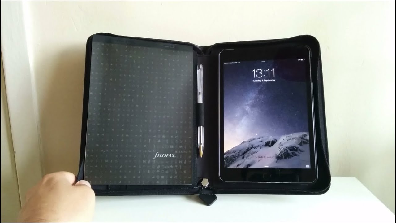 Filofax Pennybridge iPad mini Case Review (Fits 2 & 3) - YouTube