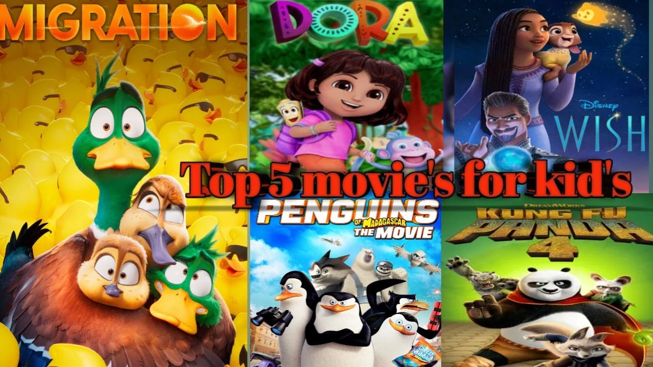 Top 5 Movies For KIDS | Animation Movies | Latest Review - YouTube