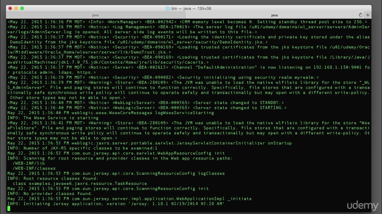 Oracle Weblogic 12c For Administrators 036 Lab 11 Node Manager Part 1 Youtube