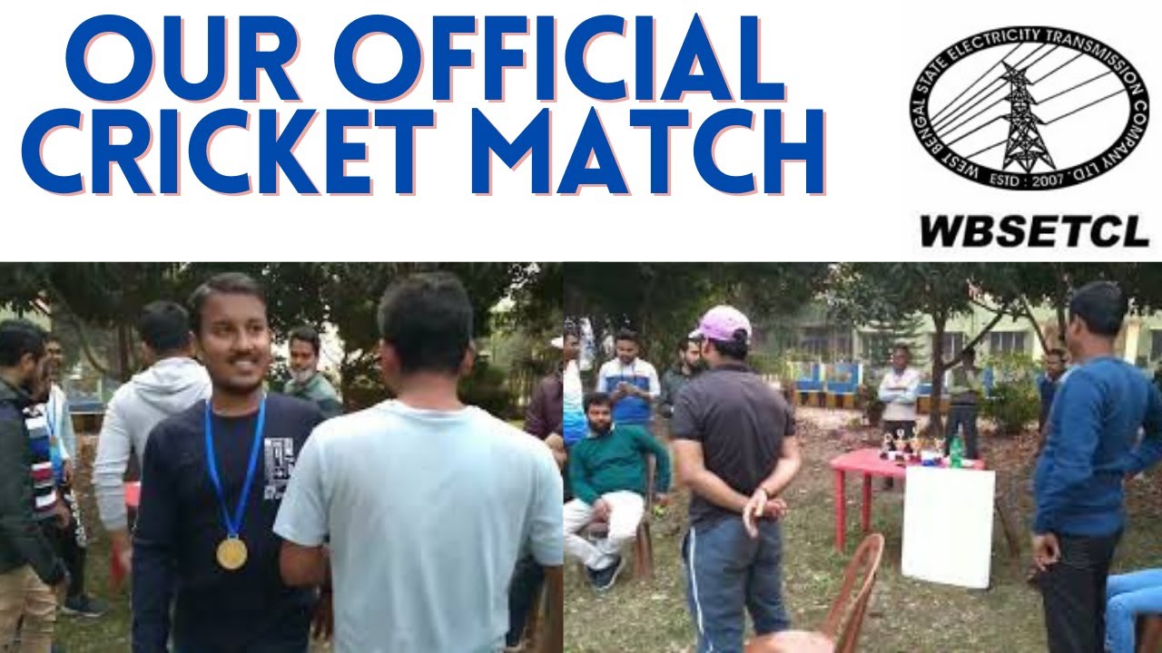 WBSETCL official cricket match | WBSETCL Substation Tour | Vlog 001 # ...