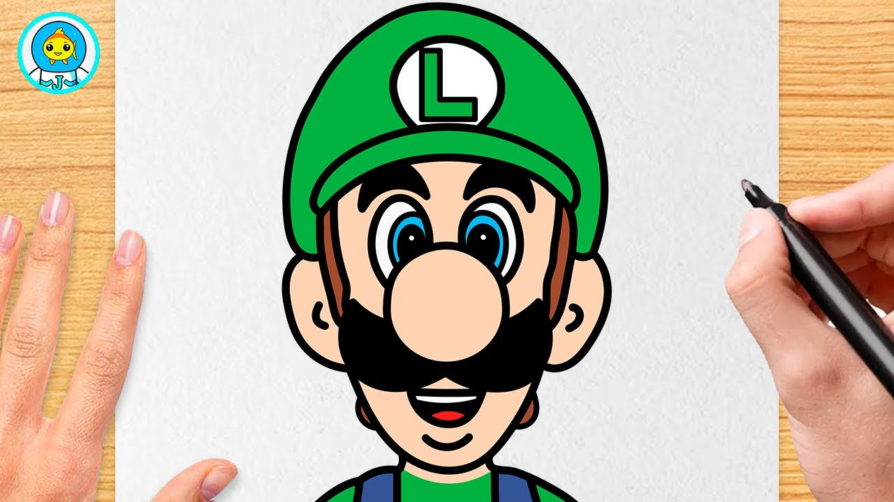 COMO DESENHAR O LUIGI | Passo a Passo - YouTube