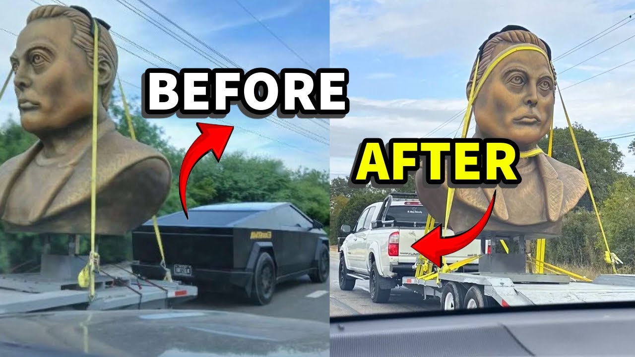 The Story of the UGLY Elon Musk Statue - YouTube