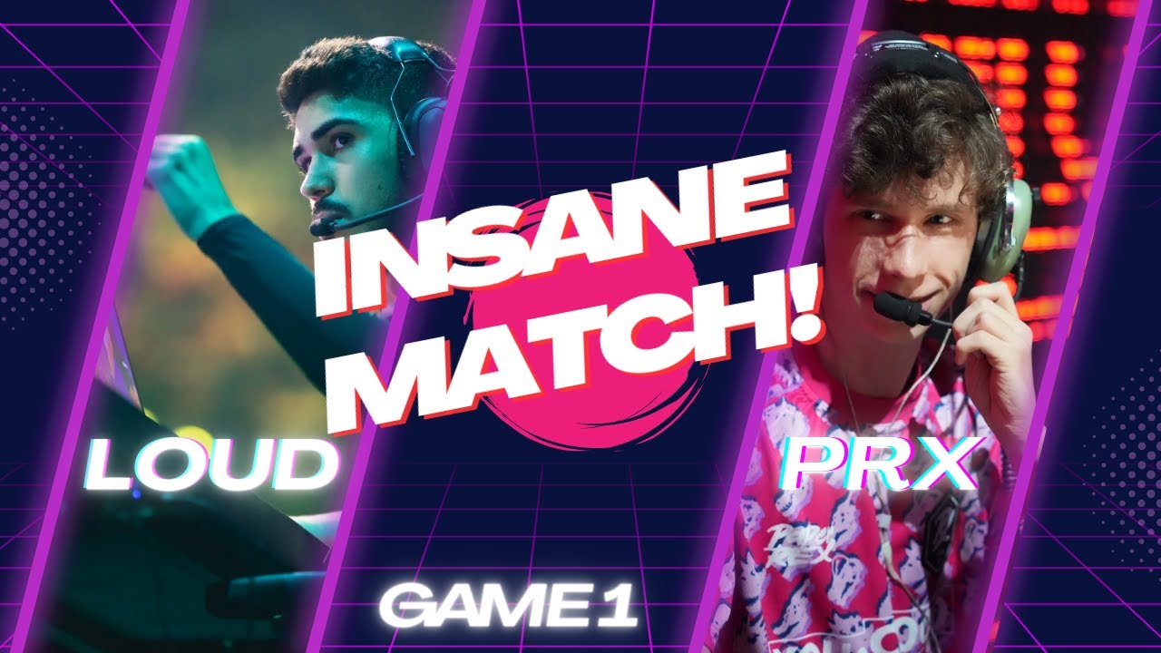 LOUD vs PRX GAME 1 | HIGHLIGHTS | Valorant Champions 2023 - YouTube