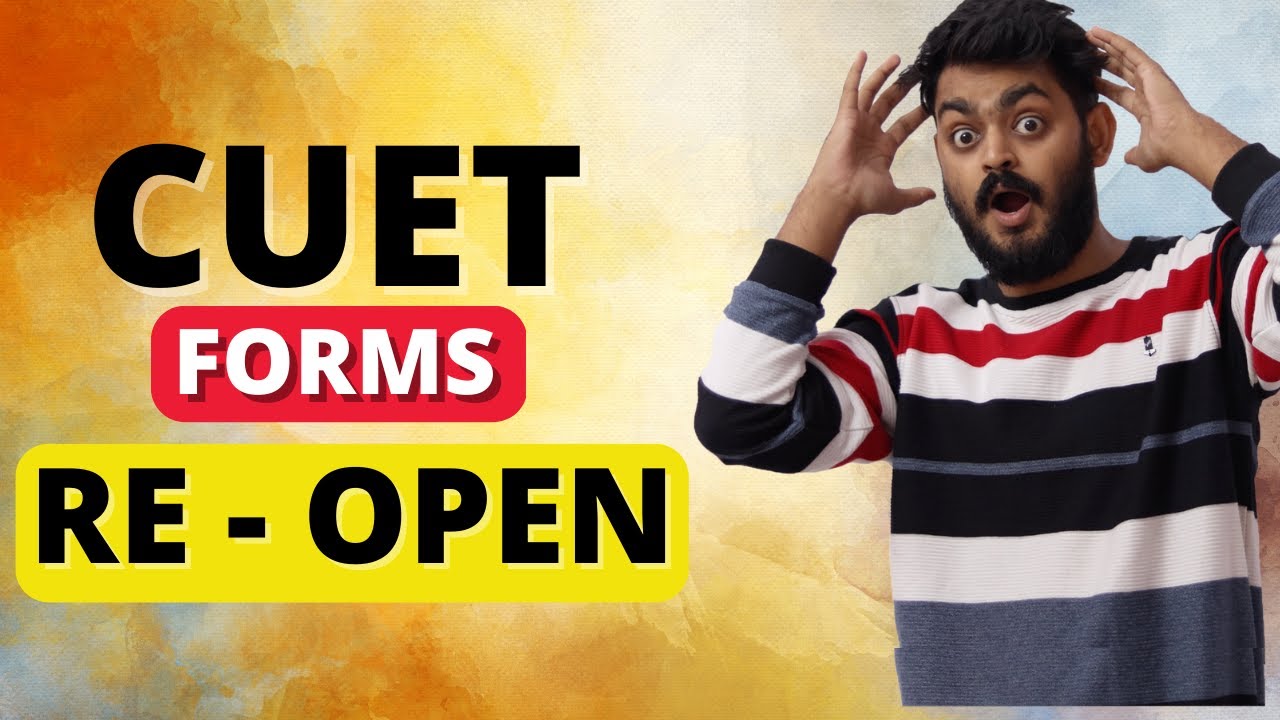 CUET latest update - last 1 more chance by CUET 🔥🔥🔥🔥 - YouTube