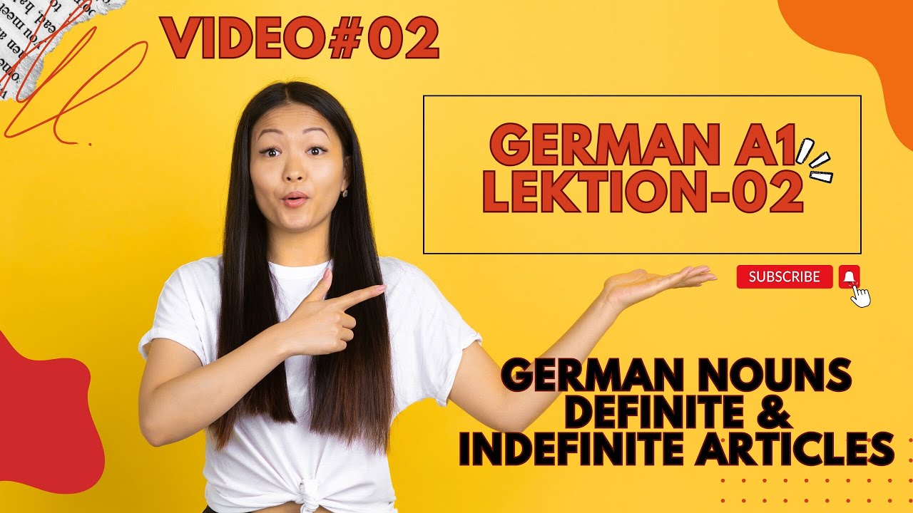 A1 German Course | Lesson2 | German Nouns, Definite and Indefinite ...