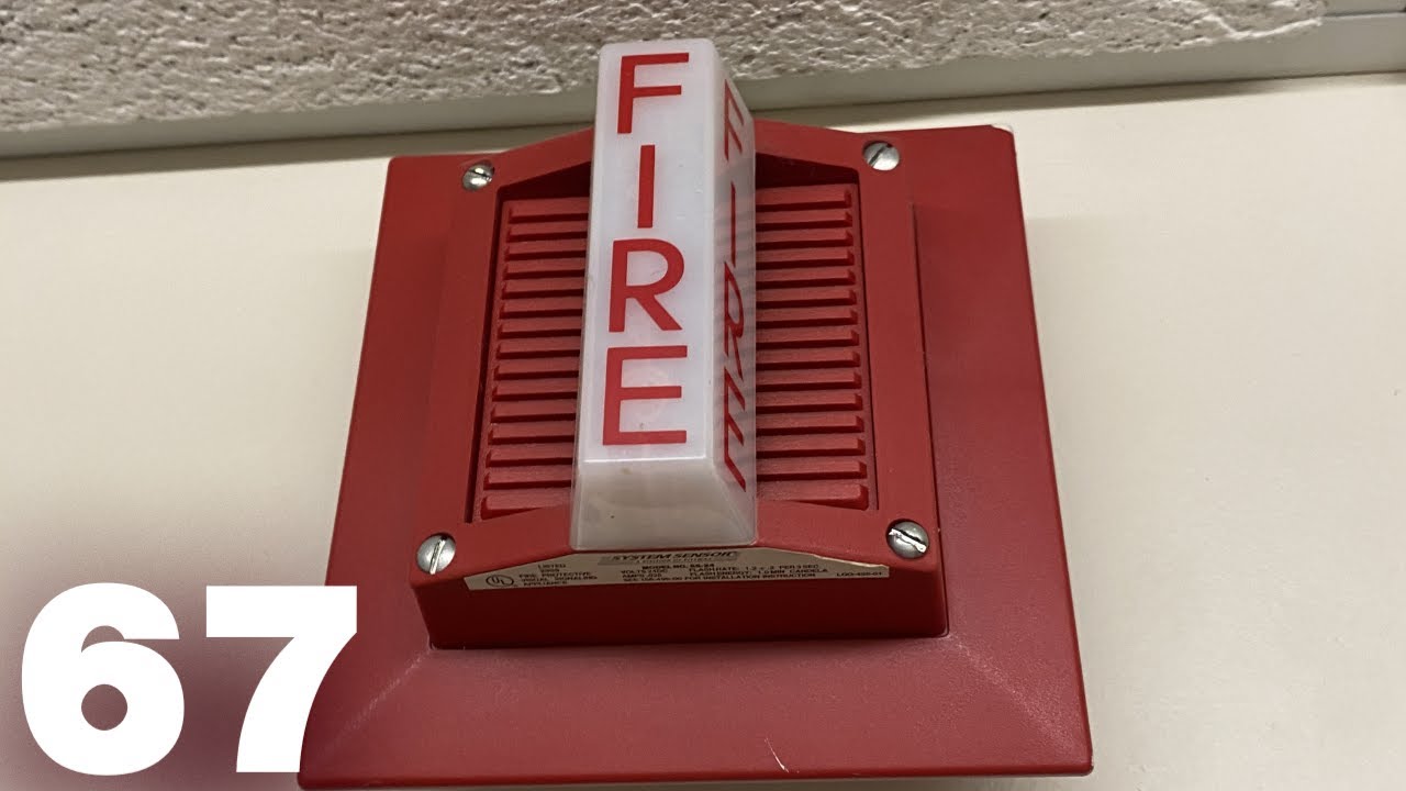Testing Very Rare Fire Alarm Speaker Strobes - YouTube