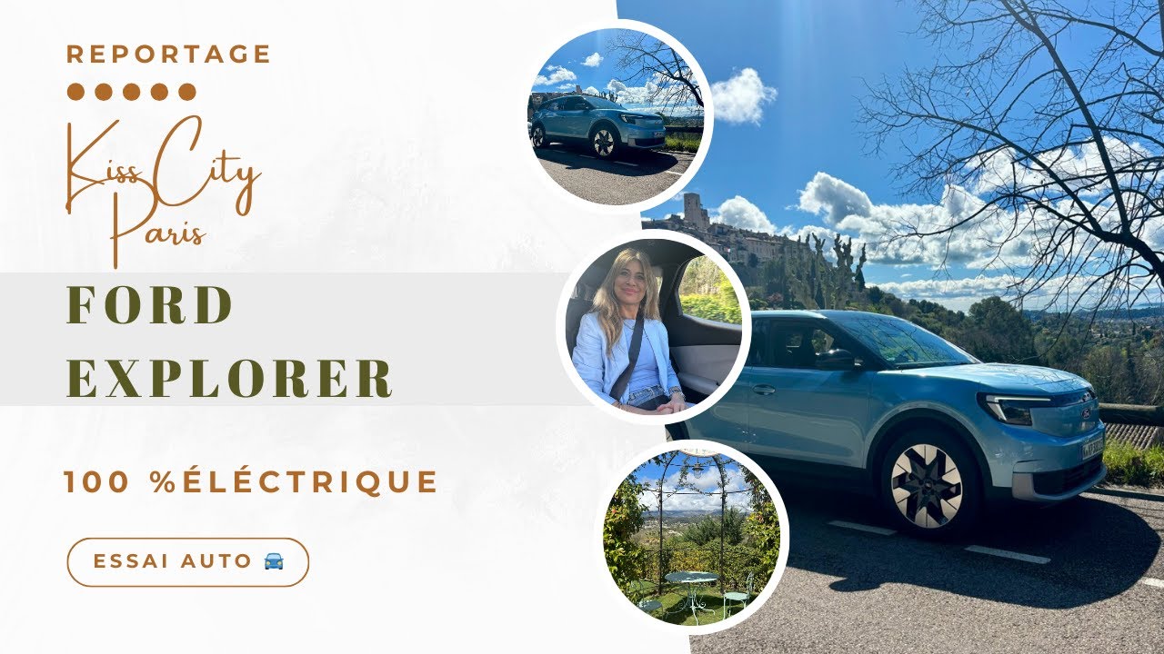 ESSAI Ford Explorer 100% électrique (2024) - YouTube