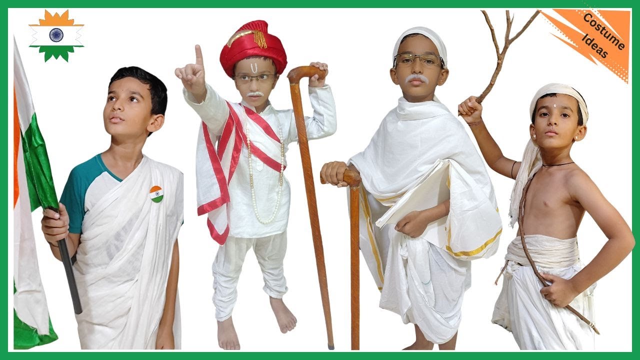 Freedom fighter costume ideas | Fancy Dress | 15 August | Independence ...