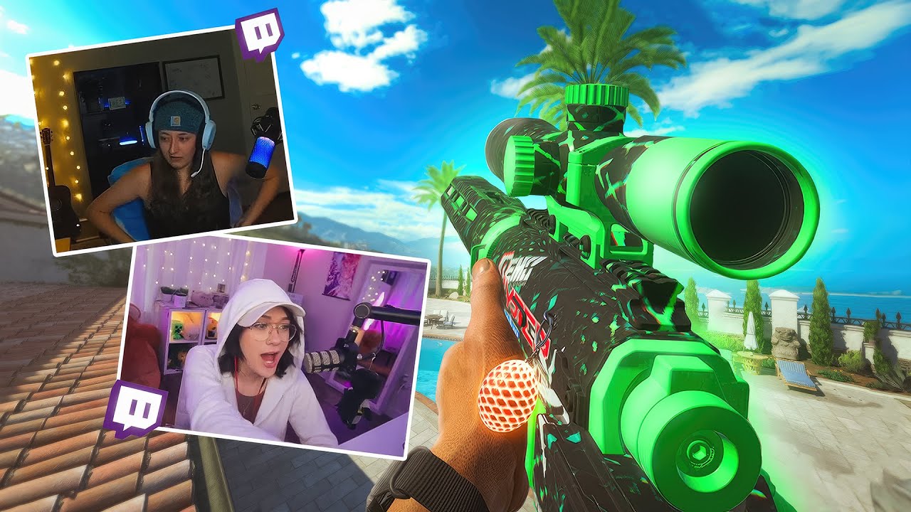 Killing Girl Twitch Streamers in search and destroy (BOTH POVS ...
