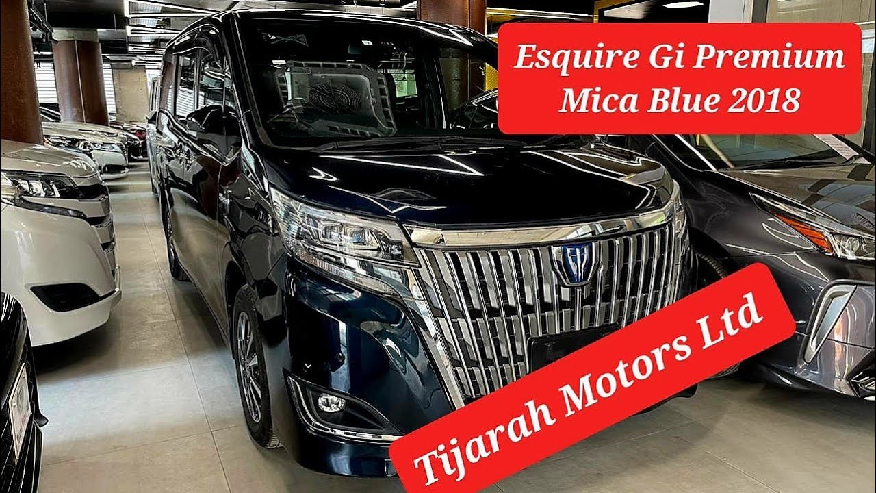 Toyota #Esquire Gi Premium Hybrid Mica Blue color. #model 2018 #Ready ...