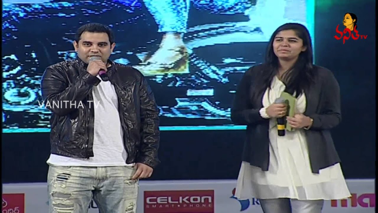 Singer Lipsika Live Singing performance at Express Raja Movie Audio ...