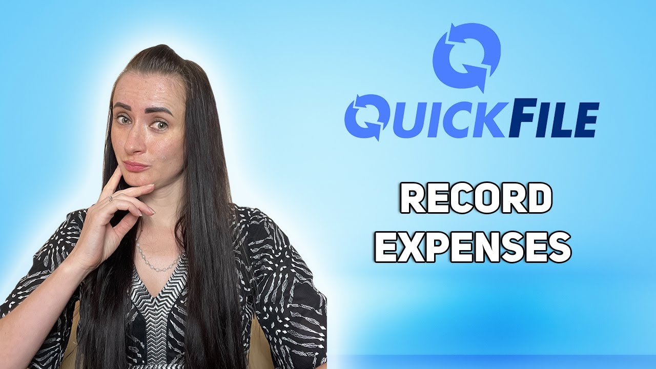 How to upload receipts and record as expenses on QuickFile - YouTube