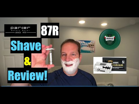 Parker 87R Razor Shave Review 4K - YouTube