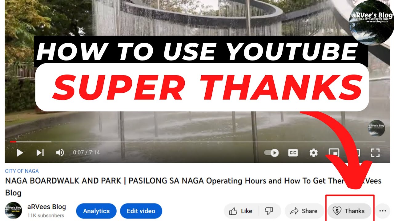 How to Use YouTube SUPER THANKS And Support Your Favorite Creators ...