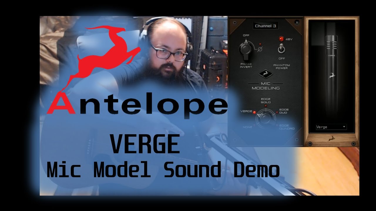 Antelope Audio VERGE sound demo! - YouTube