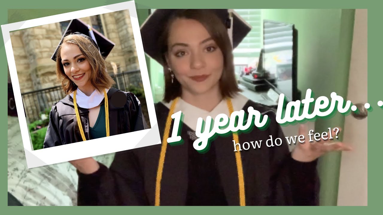 reflecting on my first year post-grad - YouTube