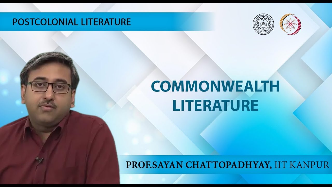 Lecture 02 - Commonwealth Literature - YouTube