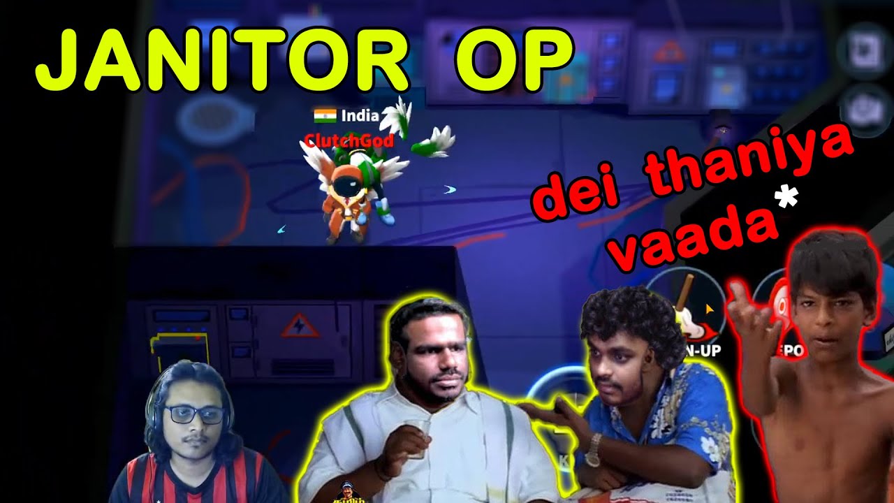டேய் தடியா.. ஒத்தைக்கு ஒத்த வரியாடா.. 1000 IQ JANITOR Gameplay Super ...