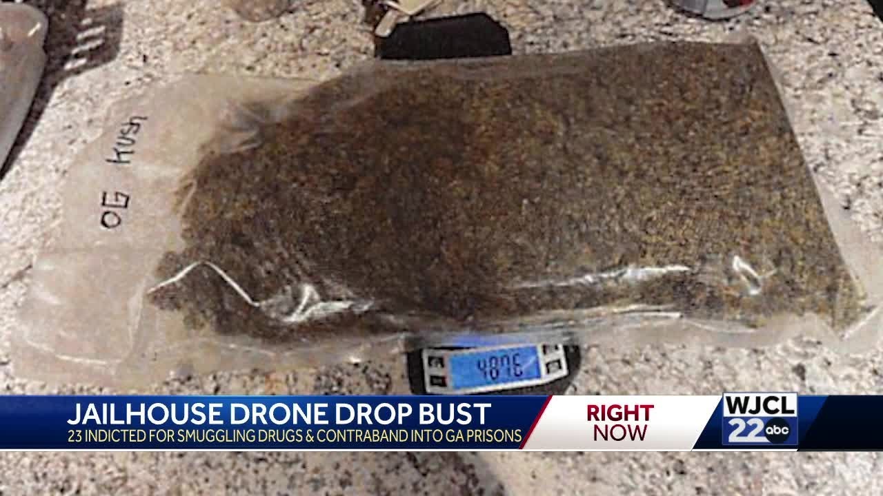 23 indicted after using drones to drop drugs inside Georgia prisons ...