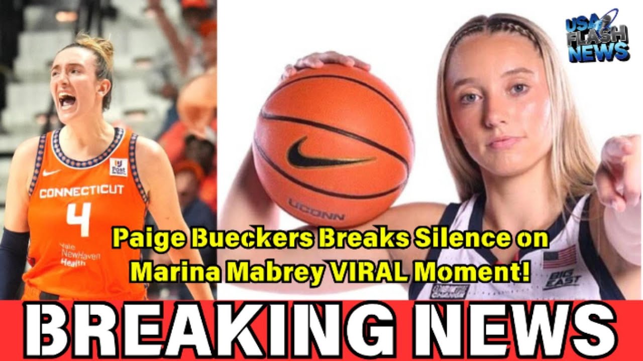 Paige Bueckers Breaks Silence on Marina Mabrey VIRAL Moment! - YouTube