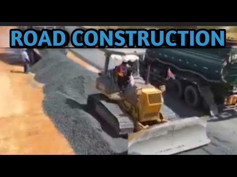 how to prepare road construction in the right way - YouTube