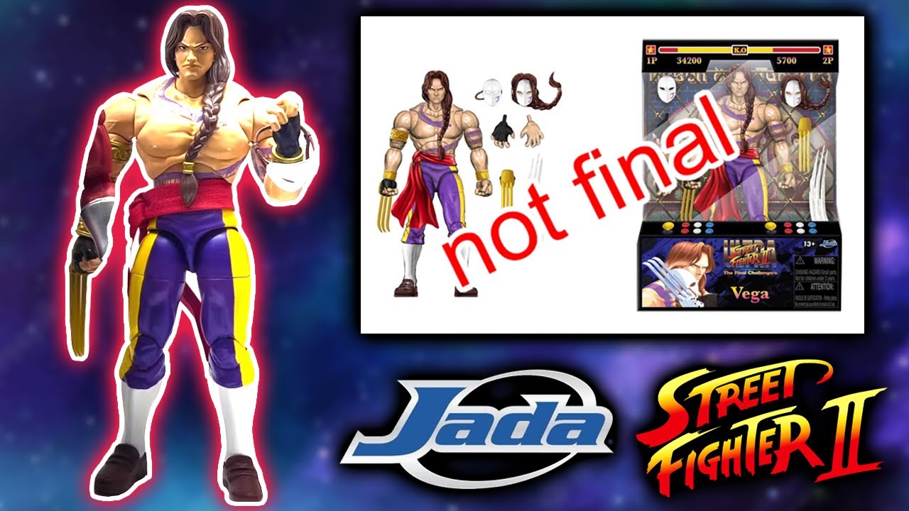 JADA TOYS STREET FIGHTER VEGA! BREAKDOWN! EVERYTHING WE KNOW SO FAR ...