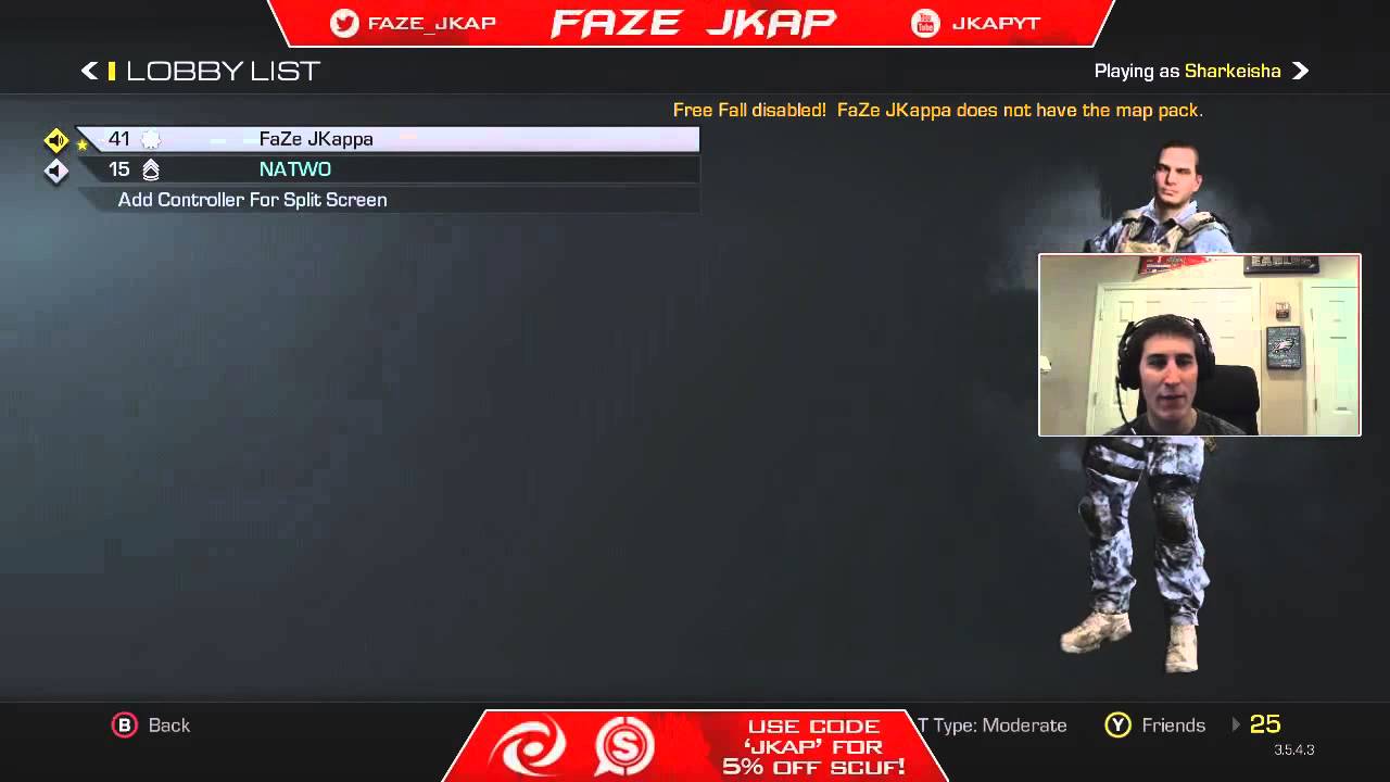 JKap Learns About MLG and Streaming in an Infected Lobby - Part 2/2 ...
