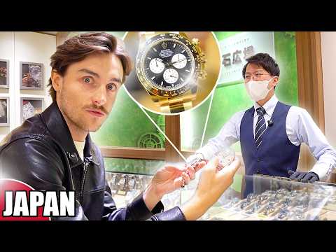 Inside Japan's Biggest Shop With Over 3,000 Watches (Rolex, Patek & AP)
