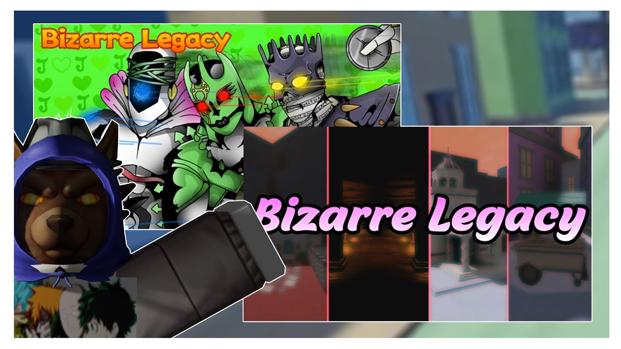 Checking out this NEWLY Released JOJO Game | Bizarre Legacy | Roblox ...