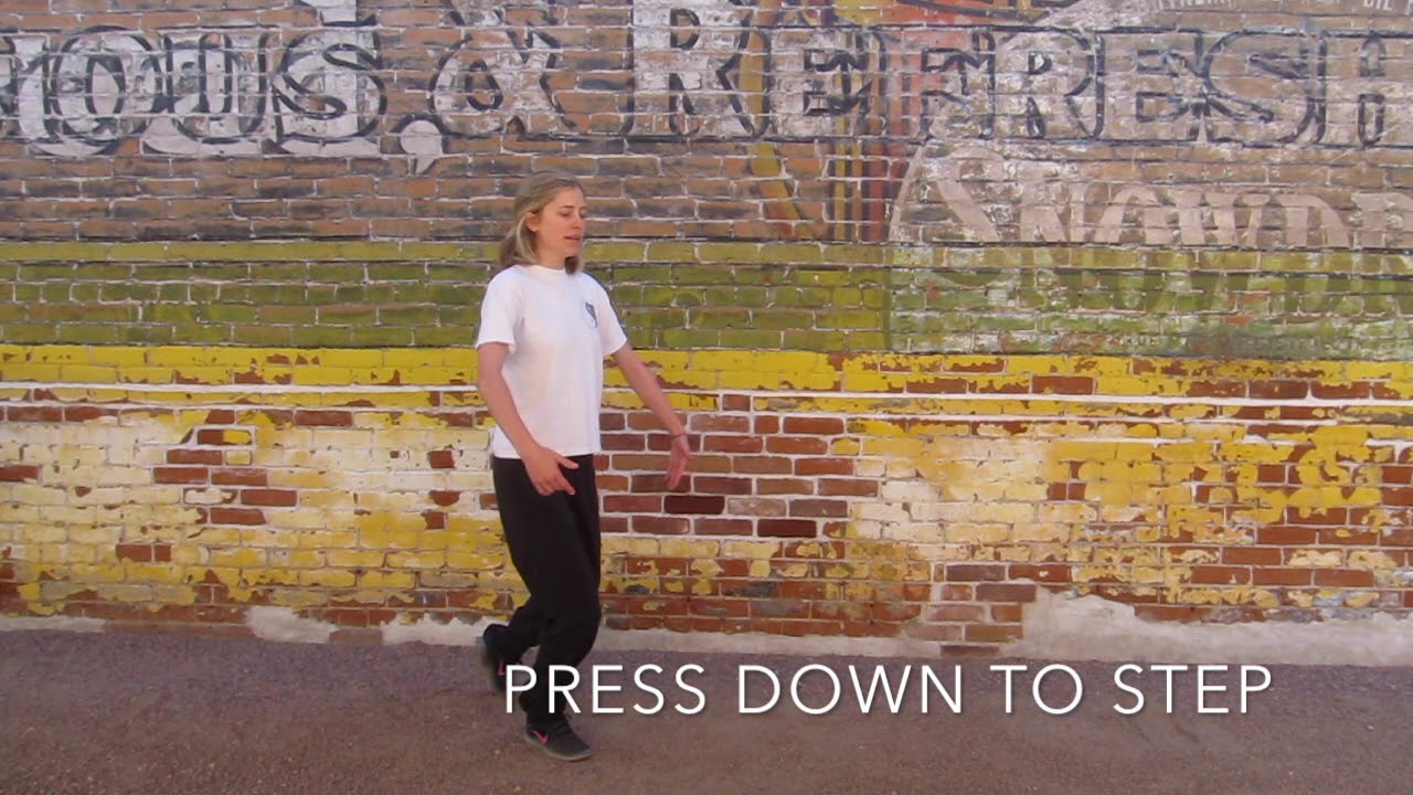 Tai Chi / Taiji Walking - Bow Stance - YouTube