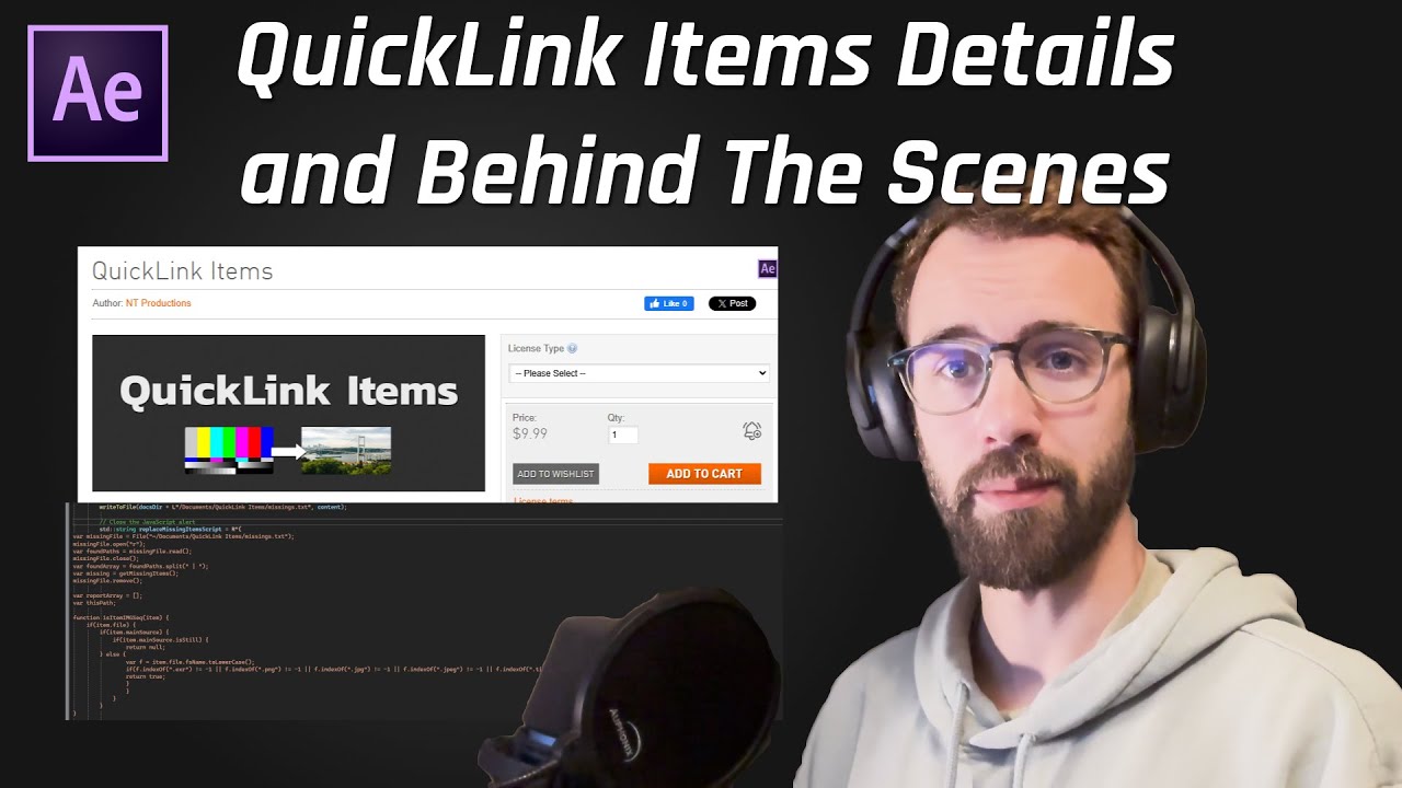 QuickLink Items Details and Behind The Scenes - YouTube