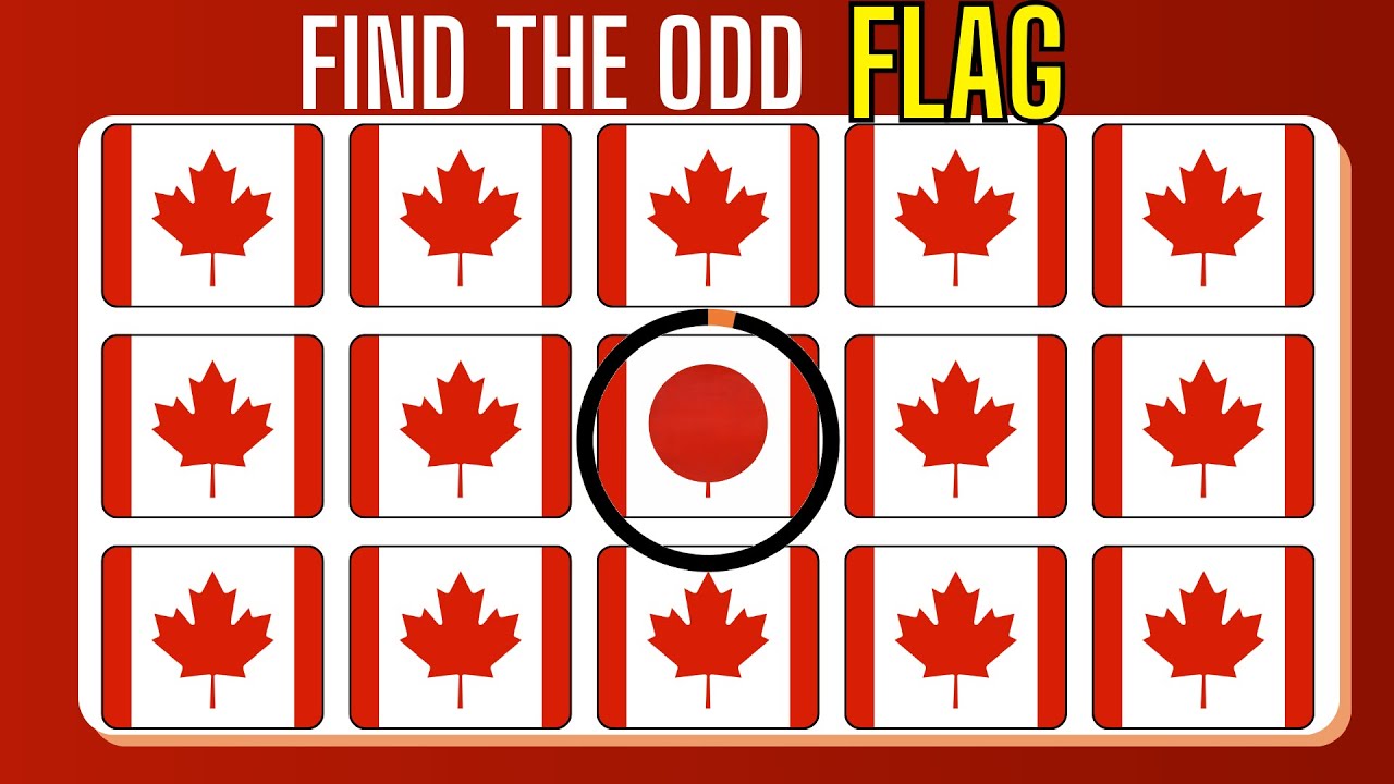 FIND THE ODD FLAG OUT | Find The Odd One Out | Flag Quiz | FLAG - YouTube