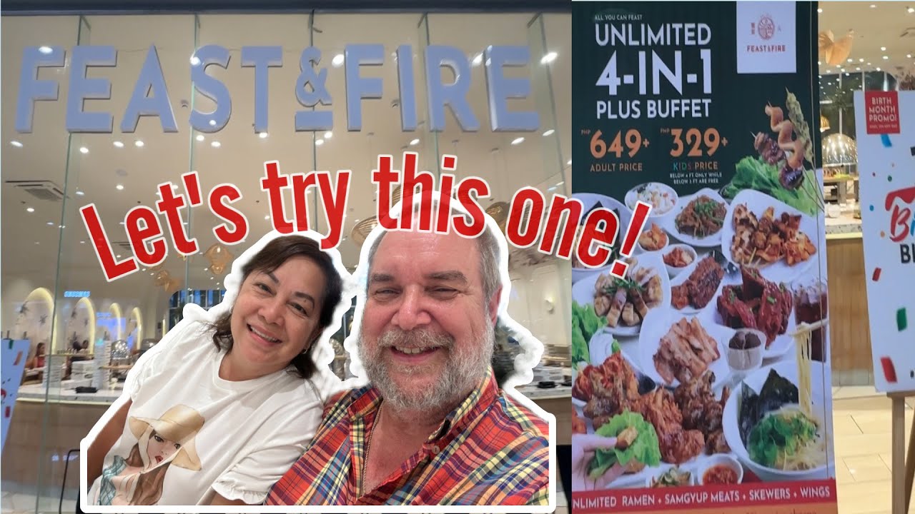 WE TRIED THE FEAST AND FIRE BUFFET AT SM TELABASTAGAN ANGELES CITY ...