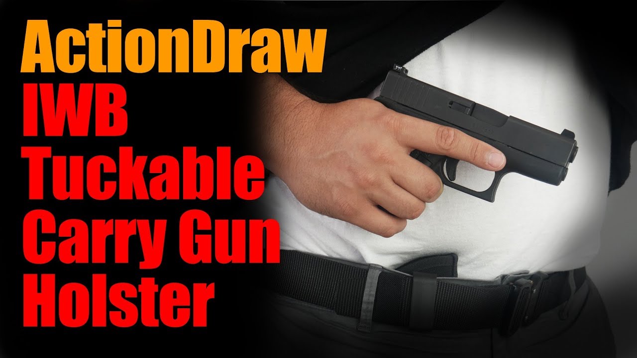 IWB Tuckable Concealed Carry Holster Model 75 - YouTube