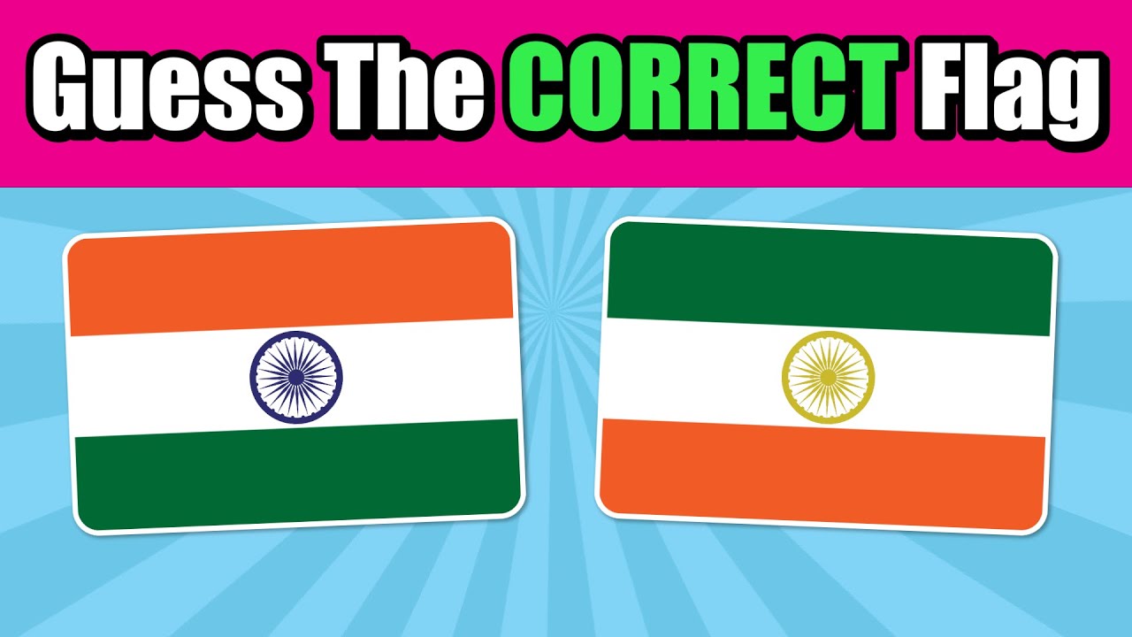 Guess The Correct Flag🚩 | 30 Country Flags Quiz: Easy, Medium, and Hard ...