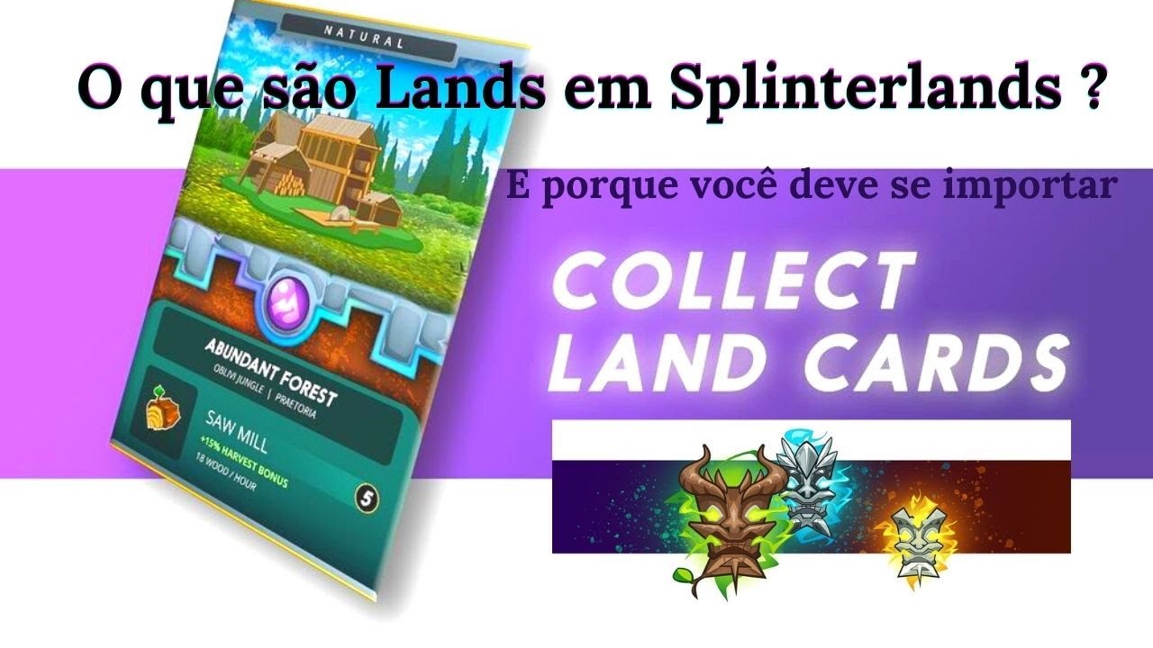 Tudo sobre as Lands de Splinterlands - YouTube