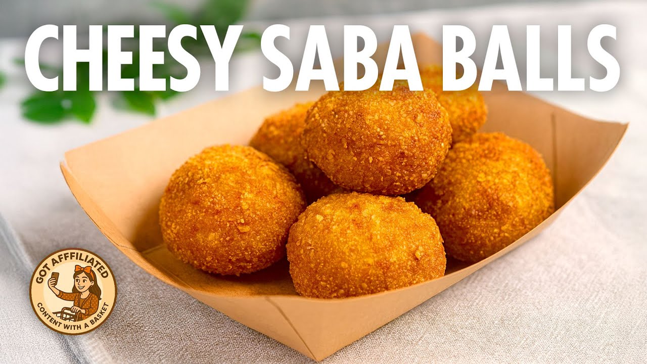 CHEESY SABA BALLS - YouTube