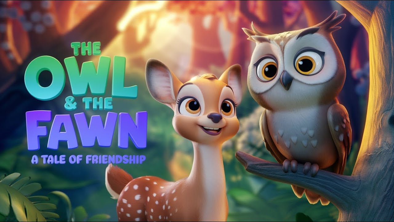 Islamic cartoon story. The Wise Owl and the Lost Deer | Danish aur Zeba ...