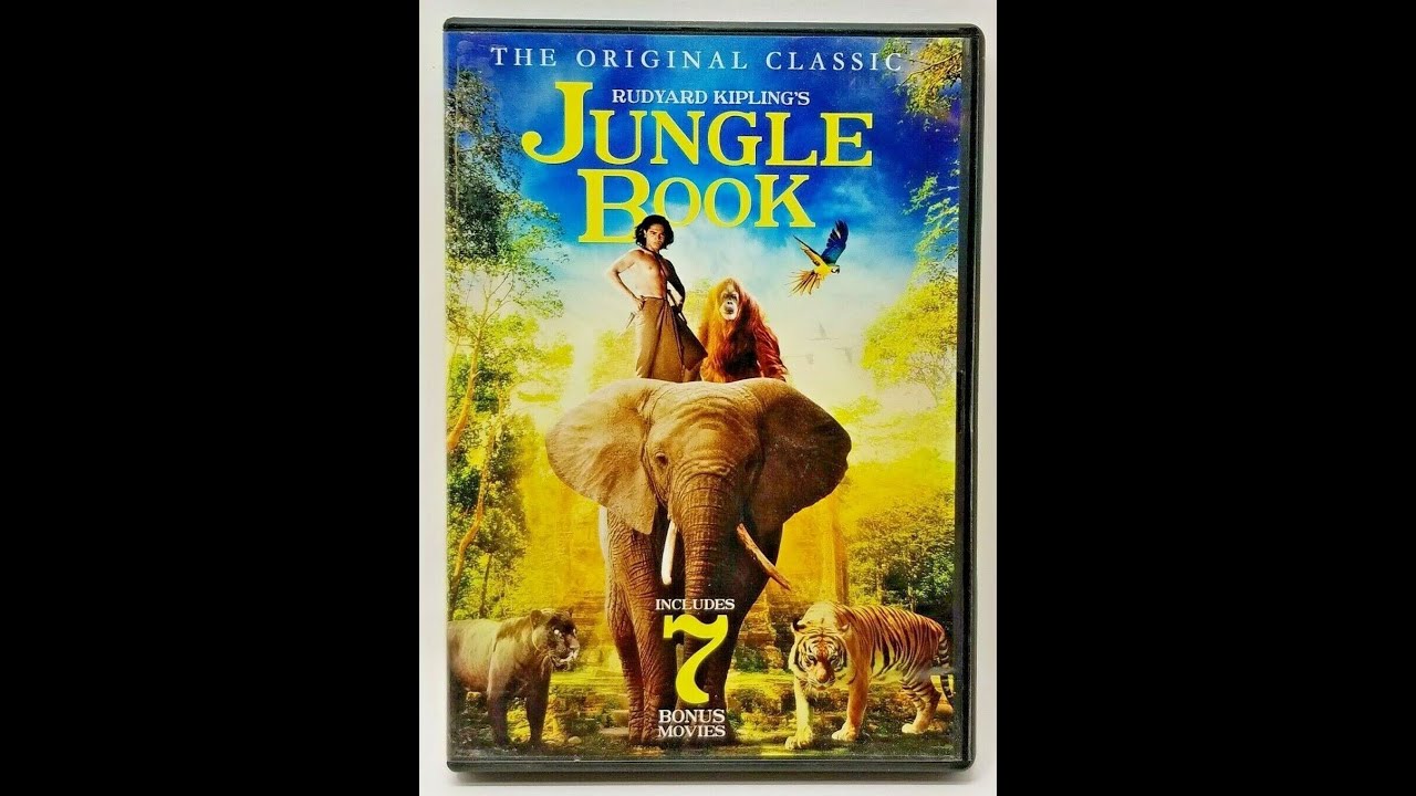 Opening To The Jungle Book The Original Classic 2016 DVD - YouTube