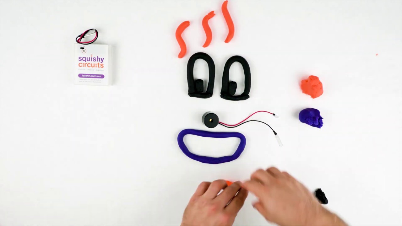 Squishy Circuits Projects | Silly Face - YouTube