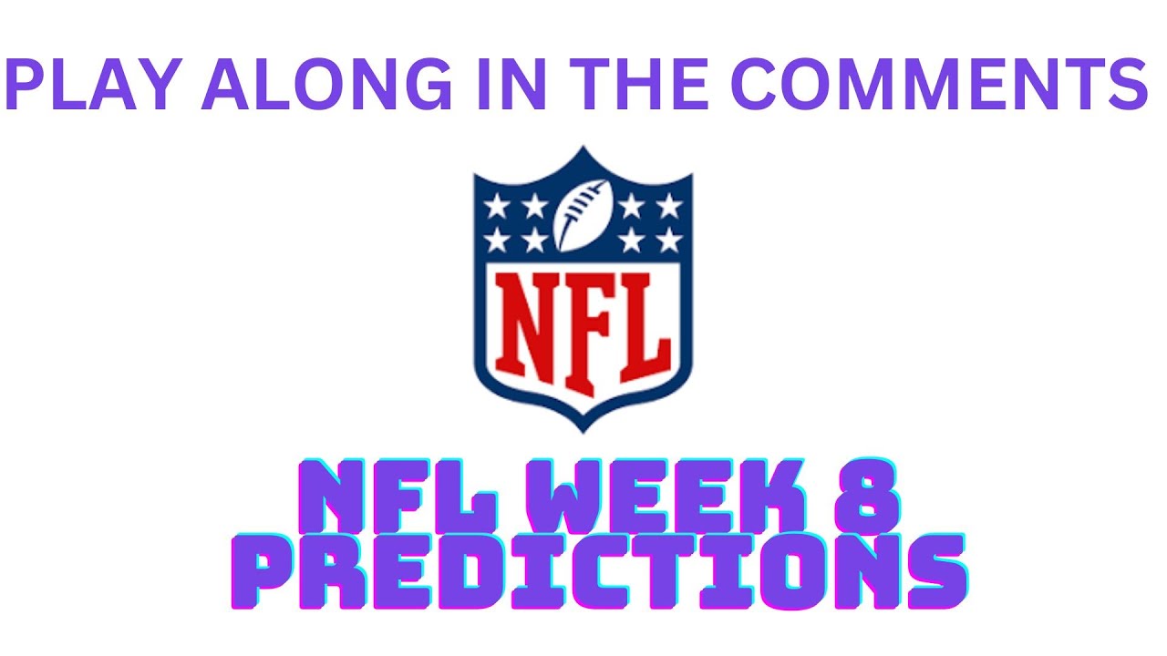 Predicting the NFL Week 8 Scores - YouTube