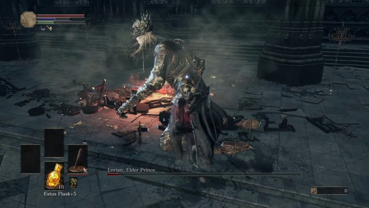 Lothric Brothers Boss Fight SL1 (Flawless) - YouTube
