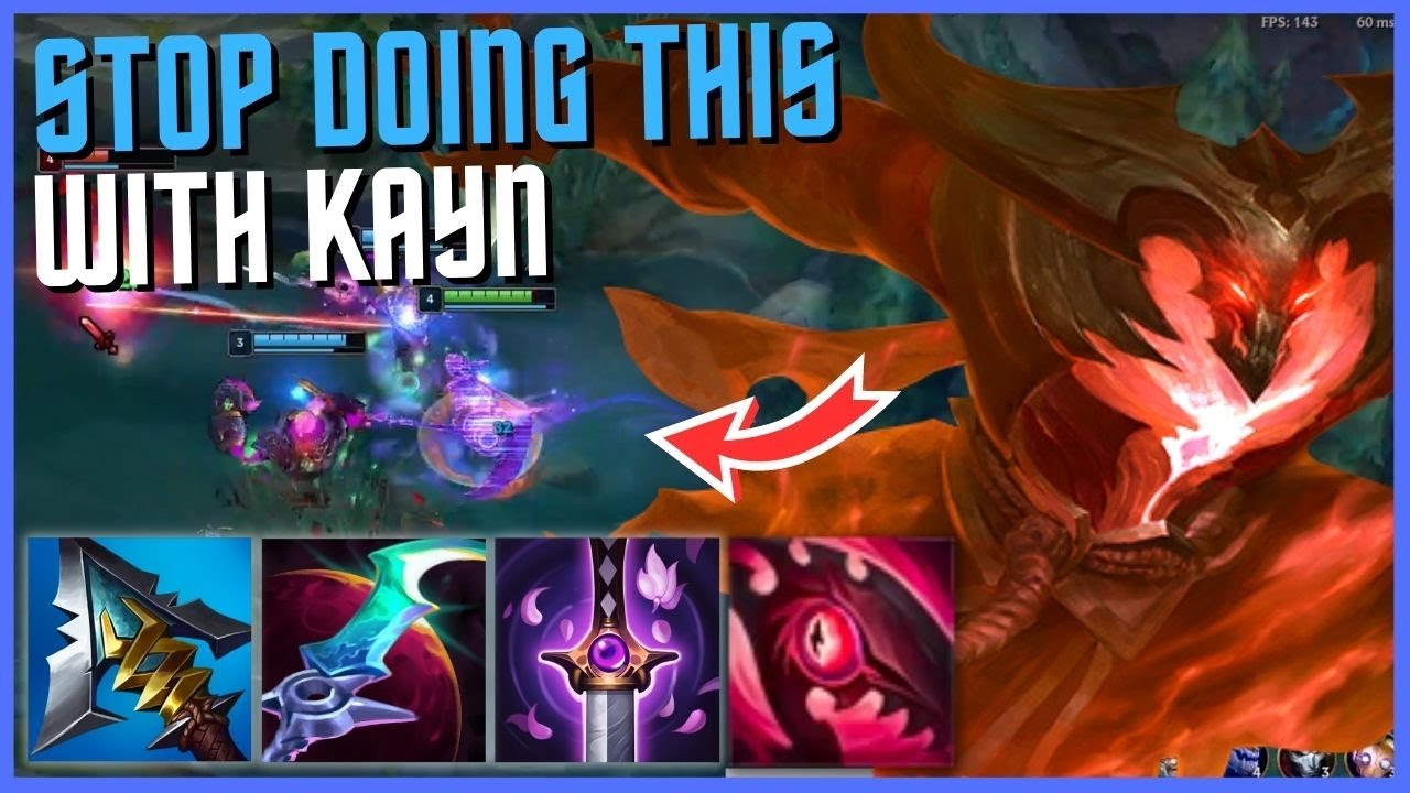 RED Kayn WITH 100% LETHALITY IS SIMPLY NOT FAIR (W Q = ONE SHOT) - YouTube