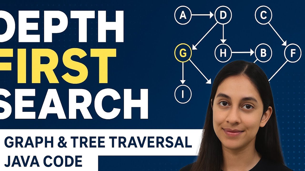 DFS in Java | Depth First Traversal with Code & Examples - YouTube