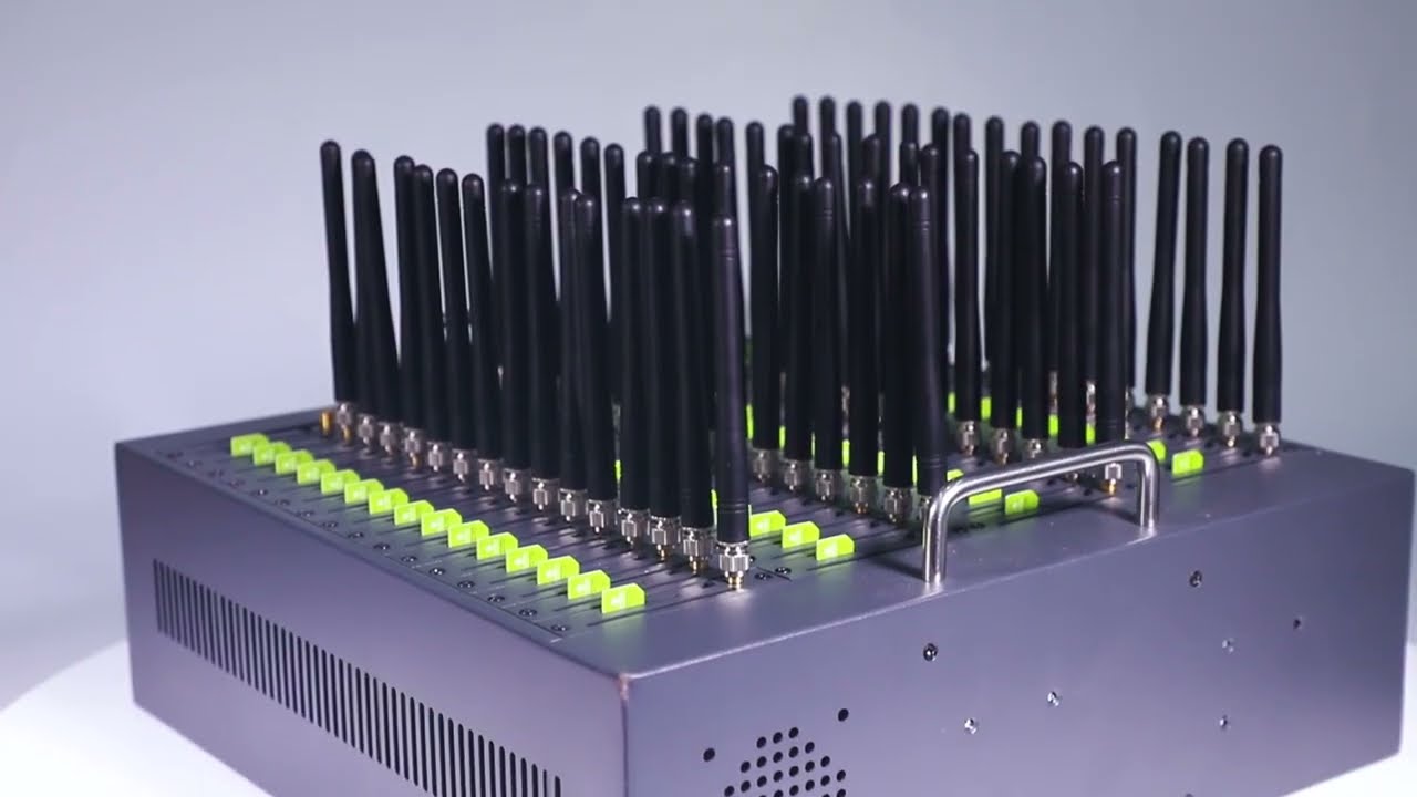 Send Receive SMS Box 64 Ports GSM Modem Blast Bulk SMS Sender Machine ...