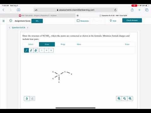 ACHIEVE: How to draw Lewis structures and add lone pairs - YouTube