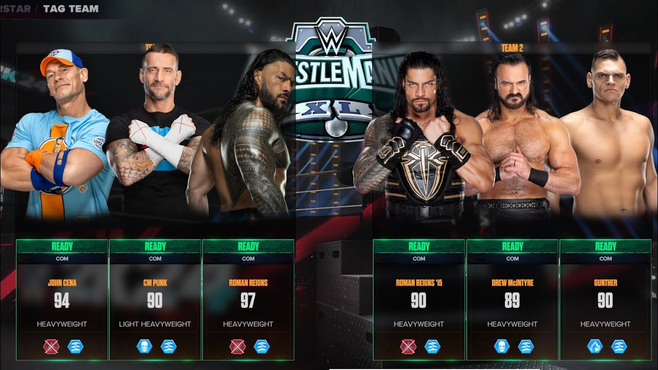 'INTENSE MATCH' 😱Team Tribal Chief vs. Team Big Dog - WWE 2K24 EPIC ...