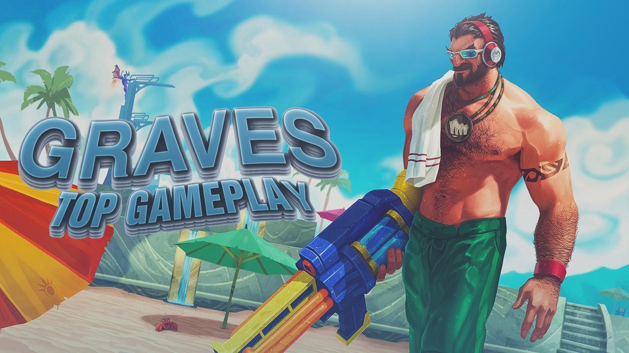 League of Legends - GRAVES TOP GAMEPLAY - BURST OP! [PT-BR] - YouTube