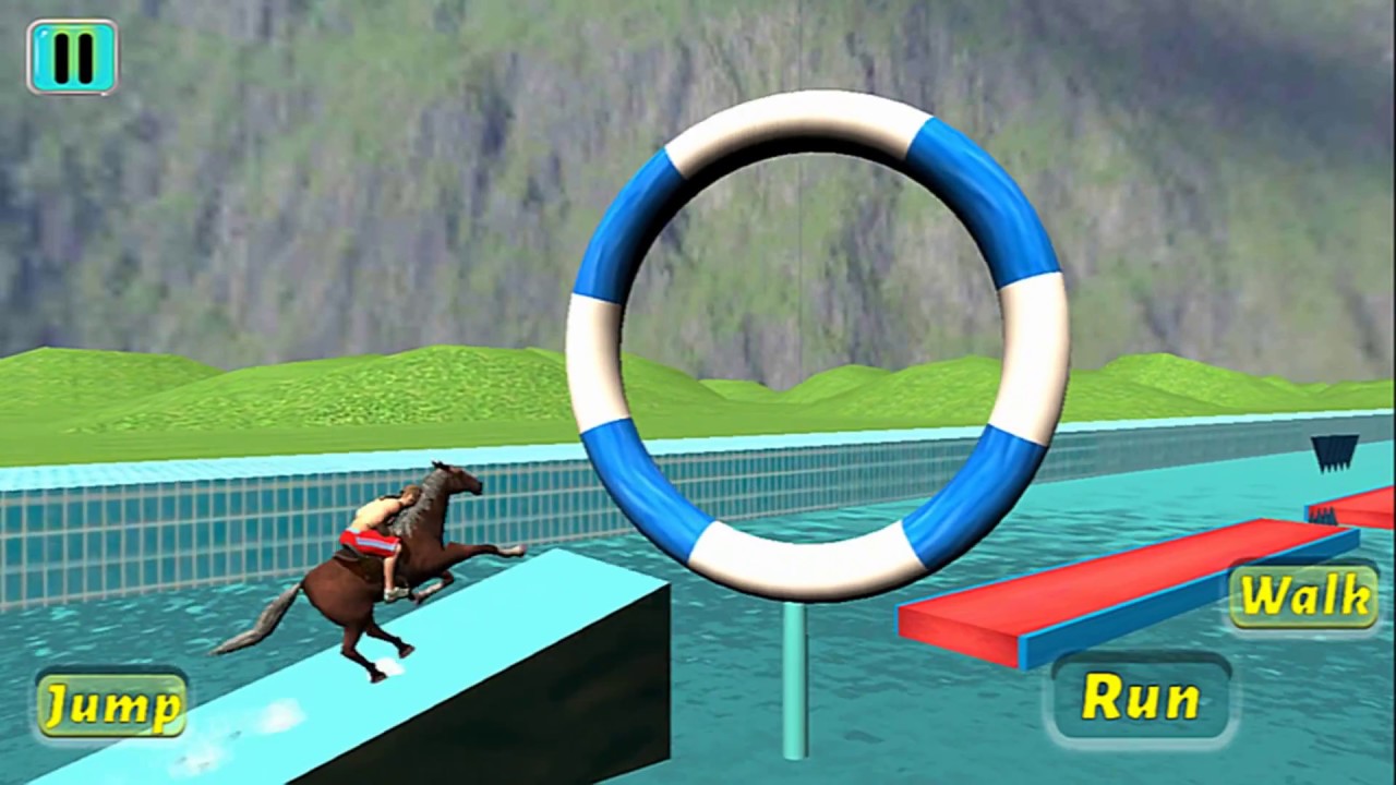 Wipeout Horse Race - YouTube