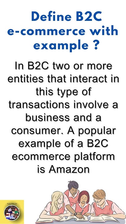what is B2C e-commerce with example #b2c #ecommerce #example - YouTube